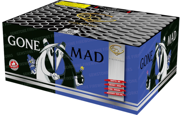 Gone Mad by Gemstone Fireworks - Top Shotter Fireworks