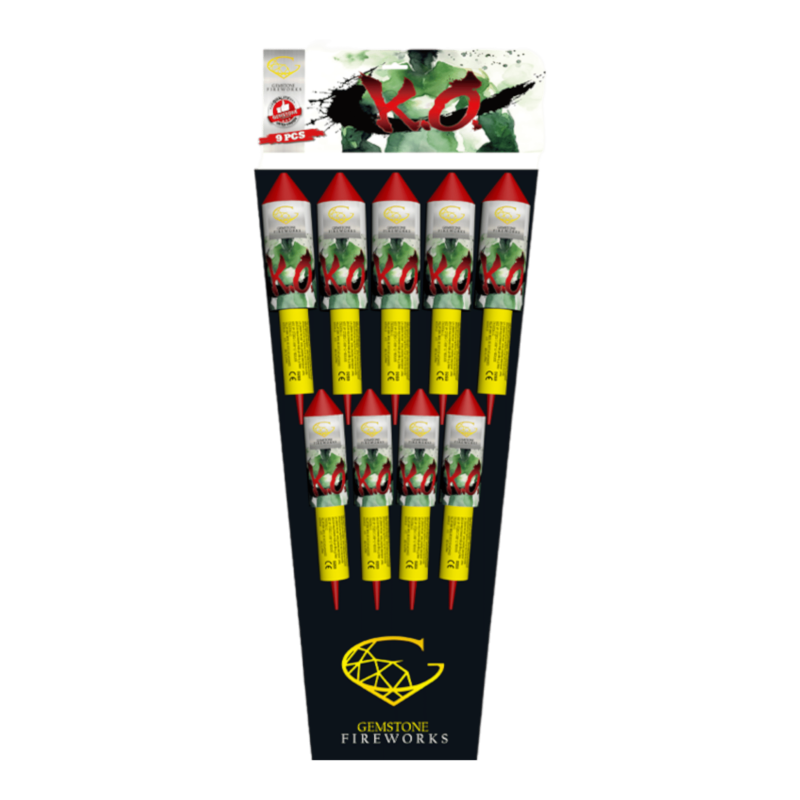 K.O by Gemstone Fireworks - Top Shotter Fireworks